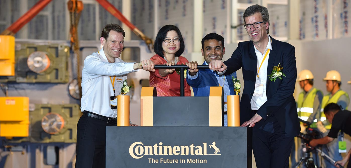 Conti installs calendering machine at Rayong factory | Tire Technology ...