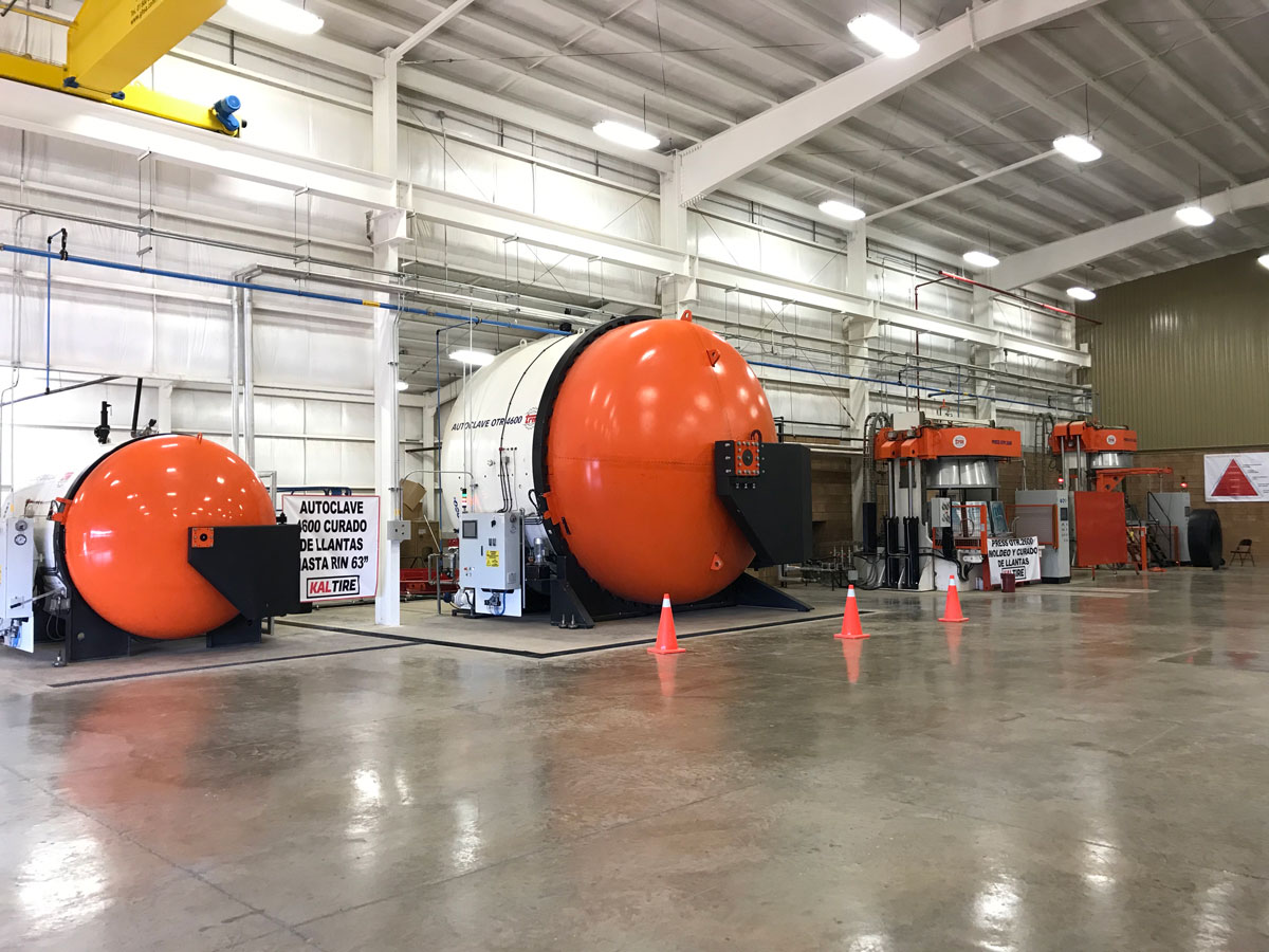 TRM supplies new off-the-road tire plant to Kal Tire | Tire Technology ...