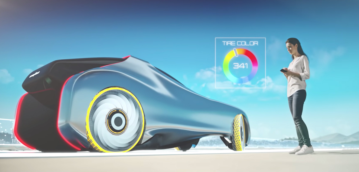 Goodyear’s reCharge self-regenerating concept tire explained | Tire ...