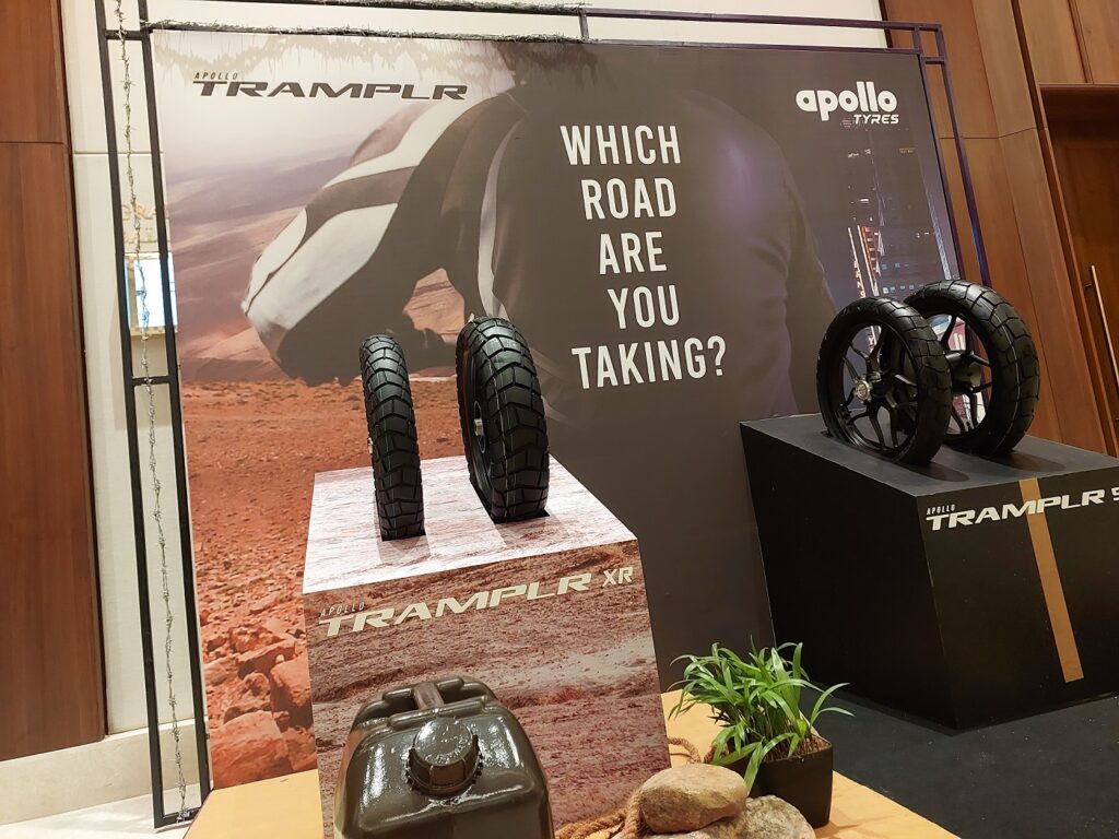 Apollo Tyres introduces Tramplr tire portfolio for Indian motorcycle ...
