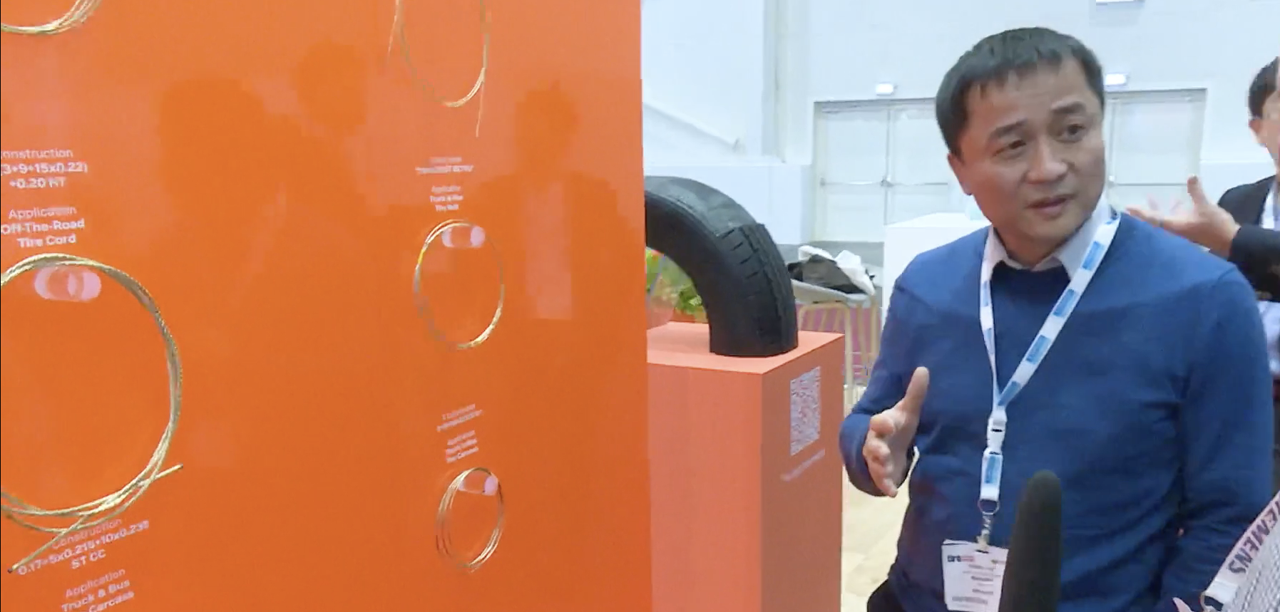 VIDEO | Bekaert showcases new developments in steel cord at Tire ...