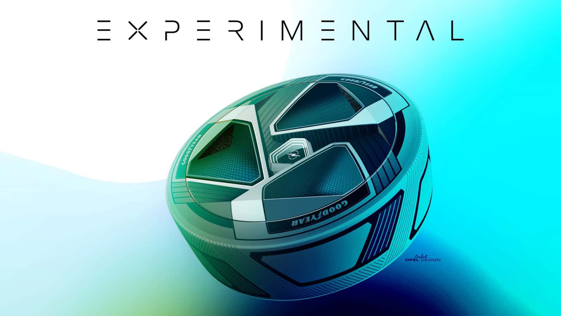 Opel Experimental concept car features entirely bespoke tire from ...