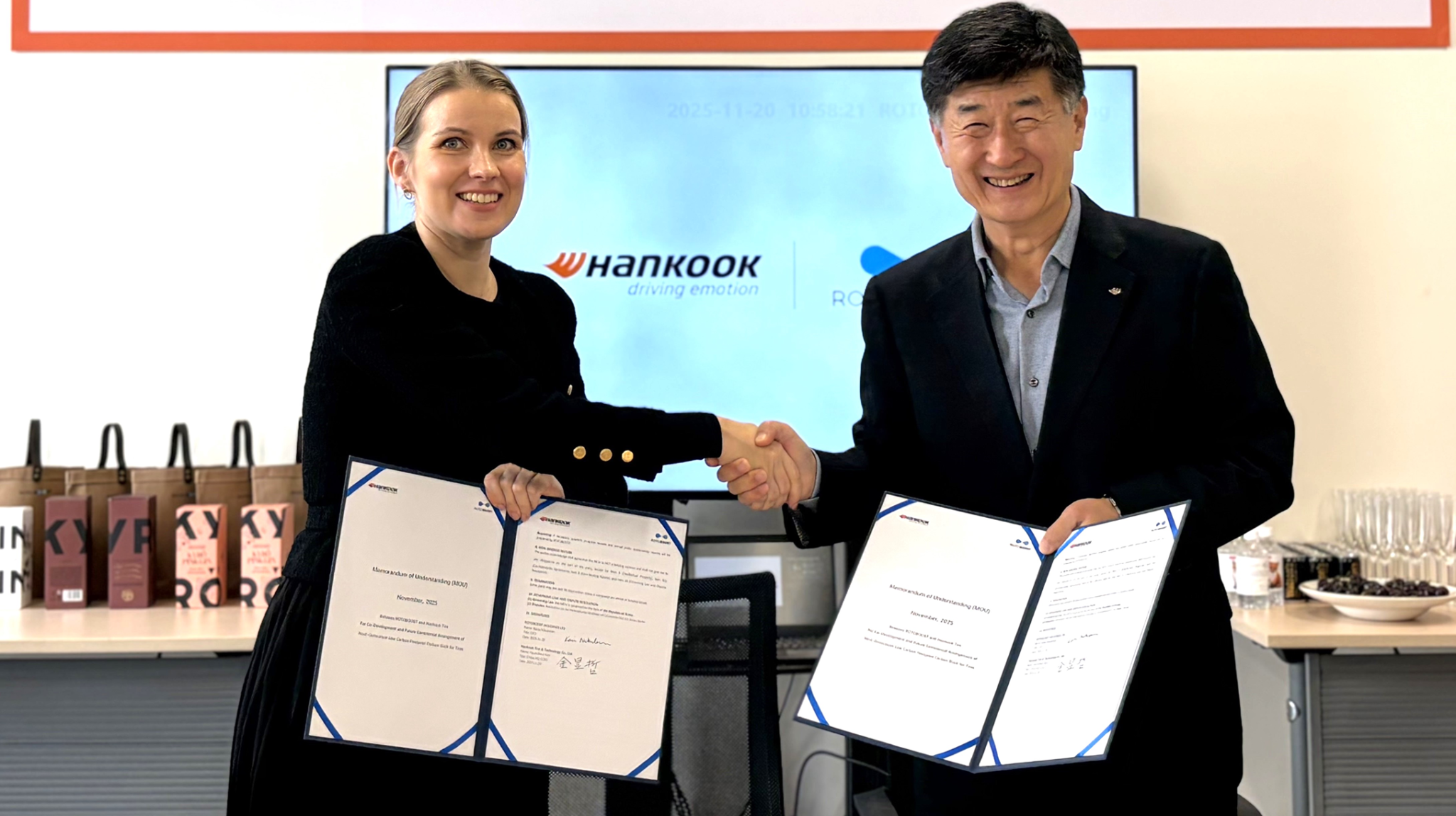 Hankook Tire and Rotoboost collaborate on turquoise-hydrogen-based ...