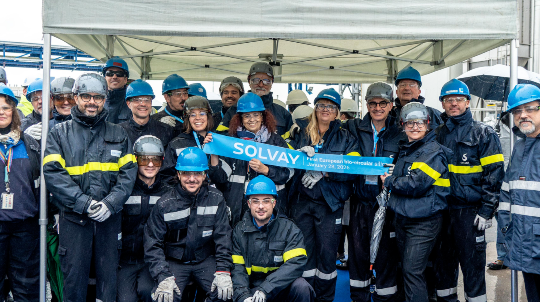 Solvay launches bio-circular silica facility in Livorno to drive ...